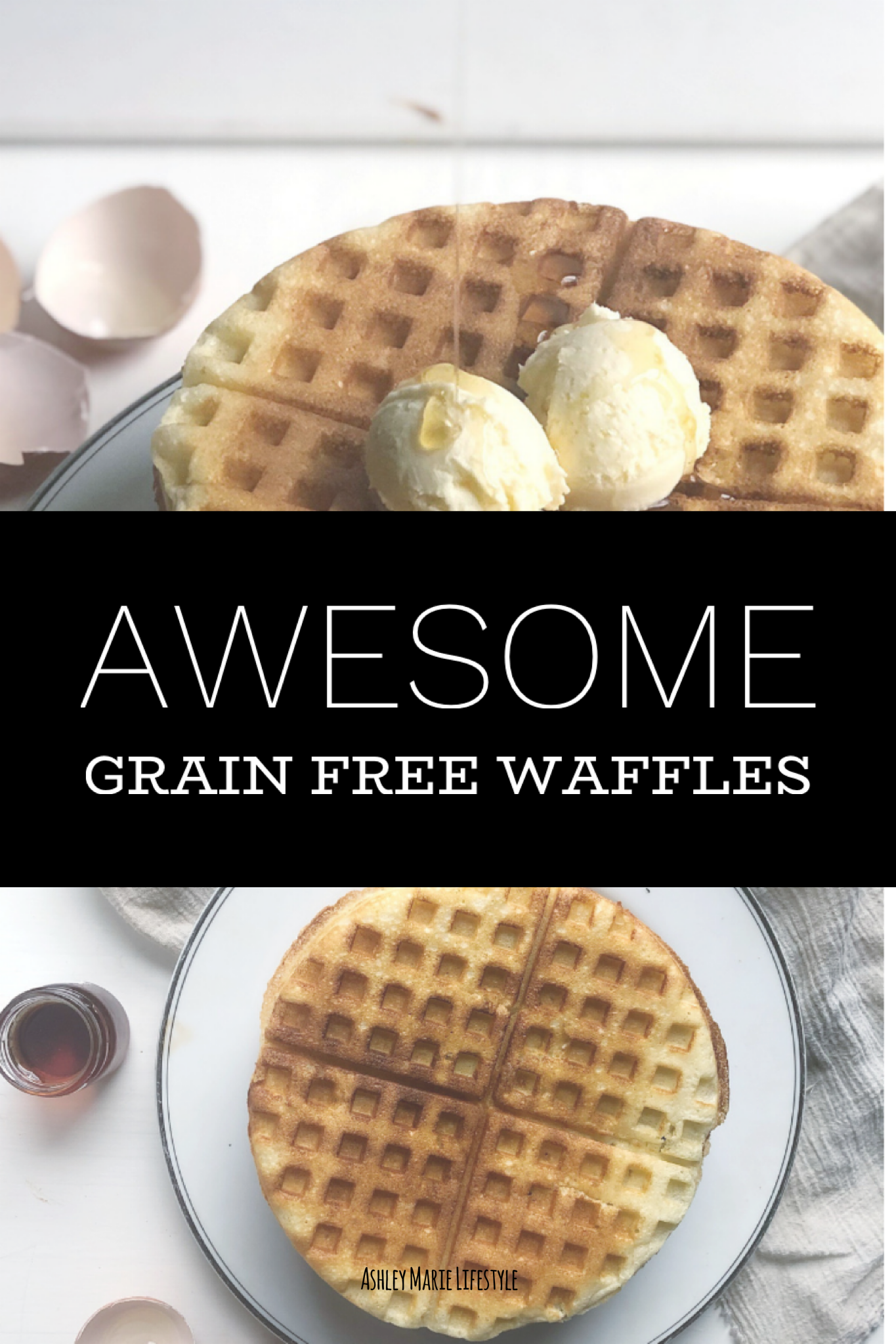 Awesome Grain Free Waffles | Ashley Marie Farm and Bakery